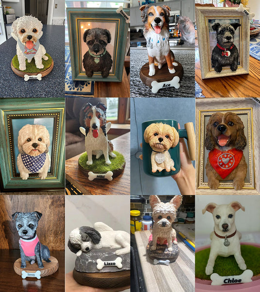 Custom Pet Figurine – CuteBuddi